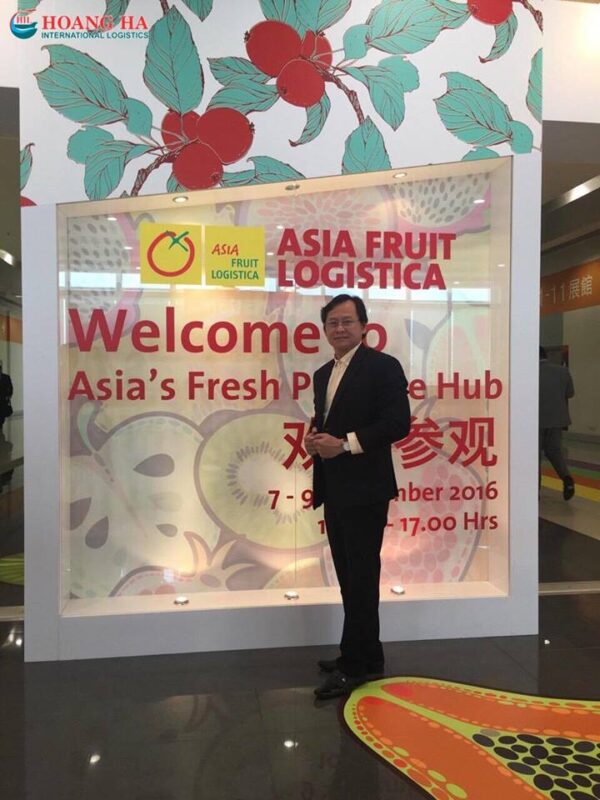 Attending asia fruit logistica - HOÀNG HÀ INTERNATIONAL LOGISTICS